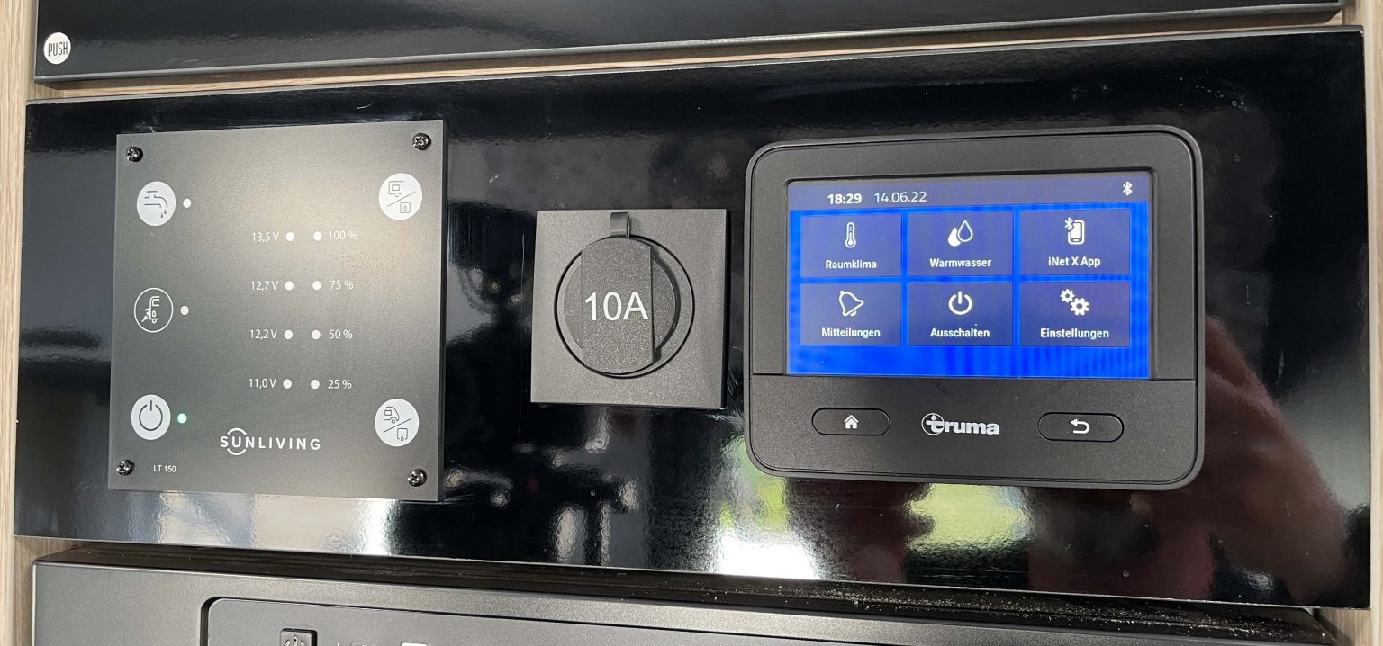 TRUMA iNet X Panel - Nachrüstung statt CP plus oder Classic - bergbrise ...